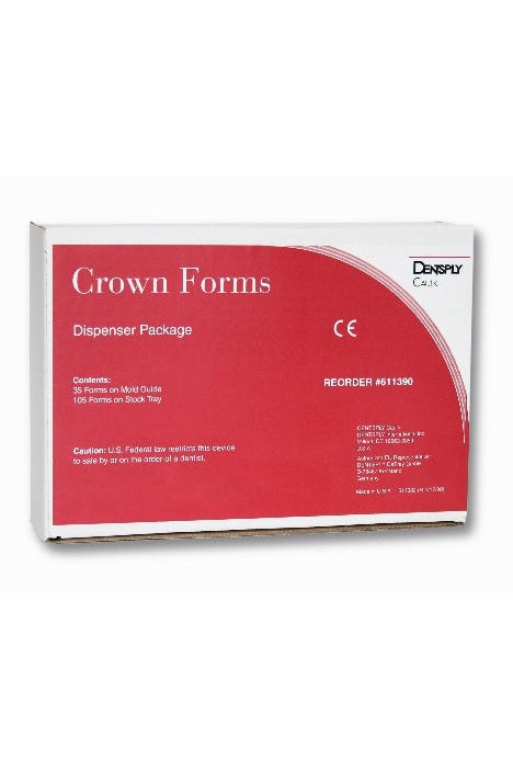 Crown Form "Box Only" *CLEARANCE* (#611693) Empty Box – Williams Dental ...
